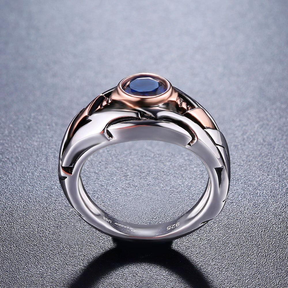 Loki's Scepter Mind Infinity Stone Sterling 925 Silver Ring – Purreen ...